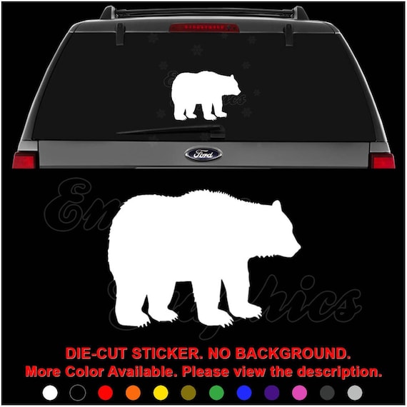 Grizzly Bear Wildlife Animal Decal Sticker for Car Truck - Etsy
