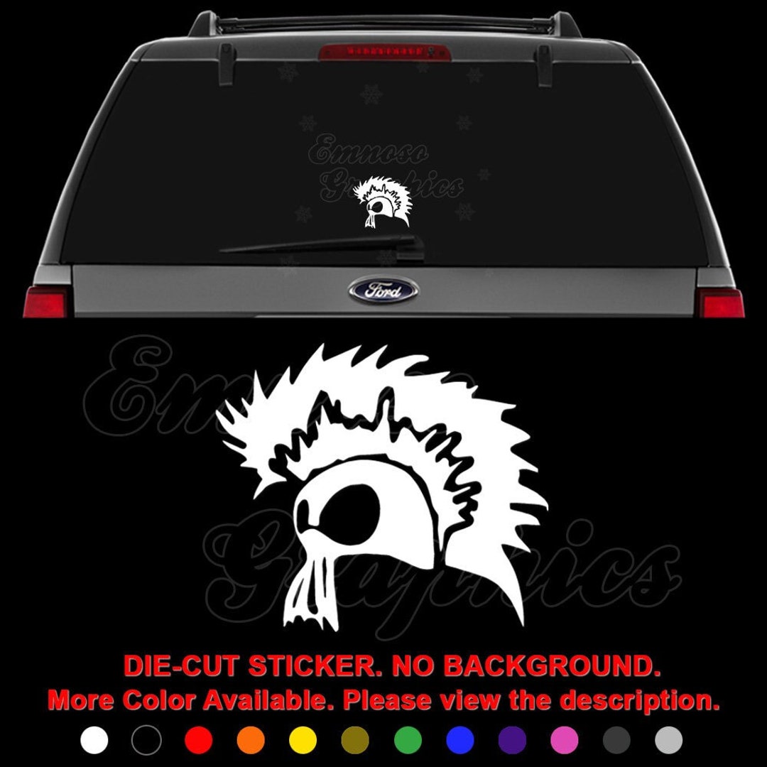 Hawaiian Ikaika Strong Warrior Helmet Voodoo Doll Decal Sticker for Car ...