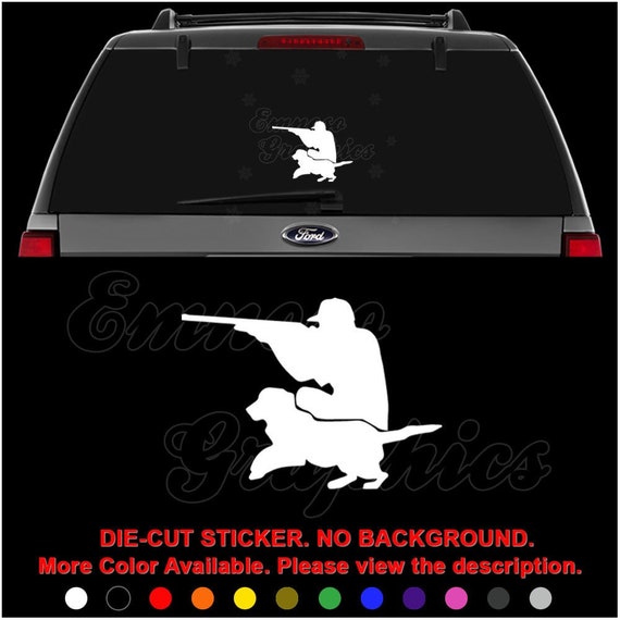Hunter Dog Duck Hunting Rifle Decal Sticker for Car Truck - Etsy