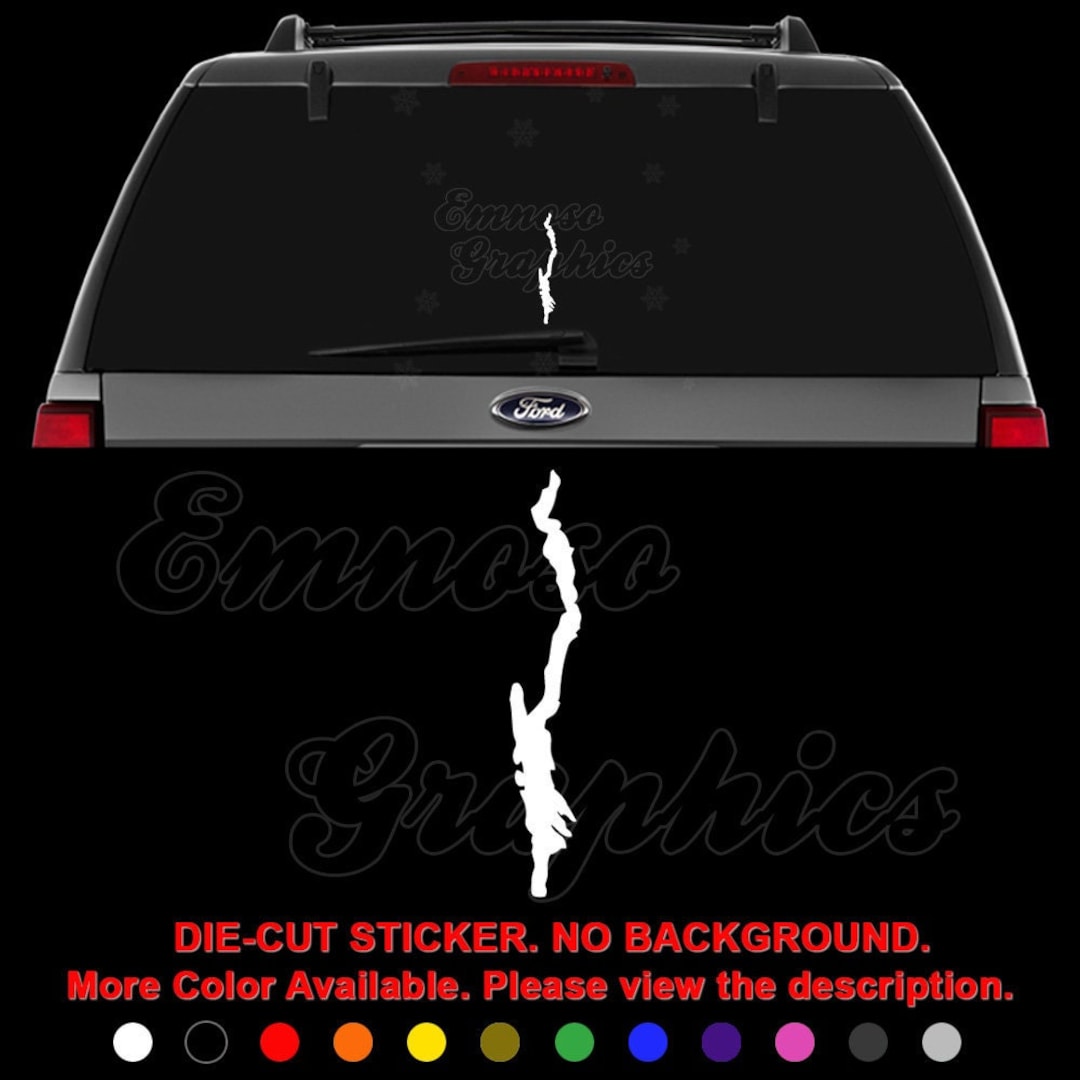Lake George Map New York Decal Sticker for Car, Truck, Motorcycle ...