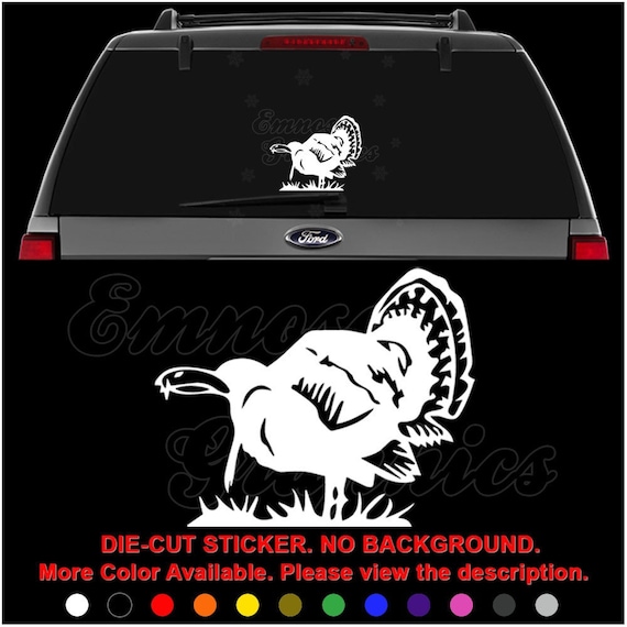 Wild Turkey Strut Hunting Hunter Decal Sticker for Car Truck - Etsy