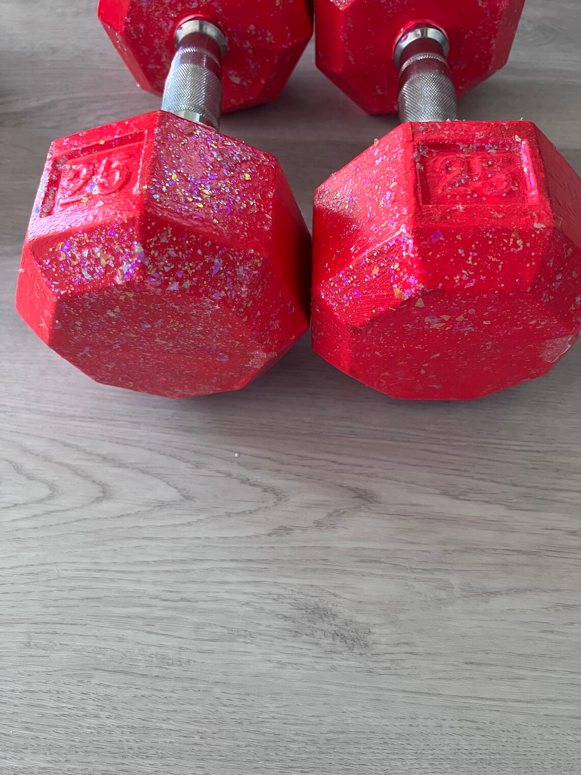 5lbs Hand Painted Custom Dumb Bells Customized Dumb Bells Gym Lovers ...