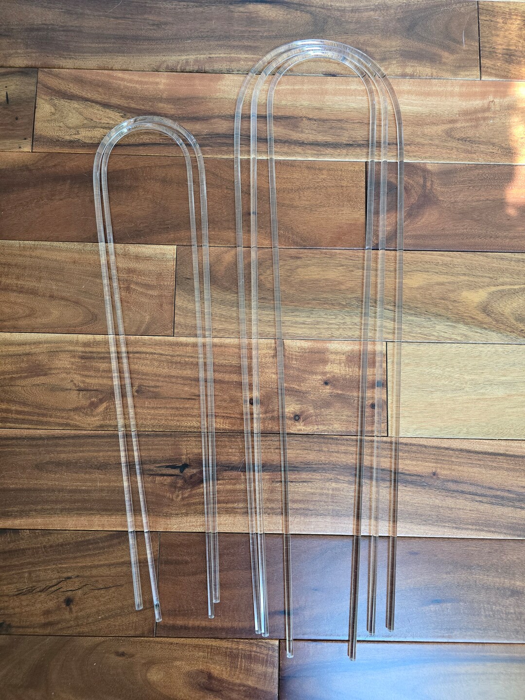 Clear Acrylic Arch Trellis, Arch Plant Trellis, Acrylic U Shaped ...