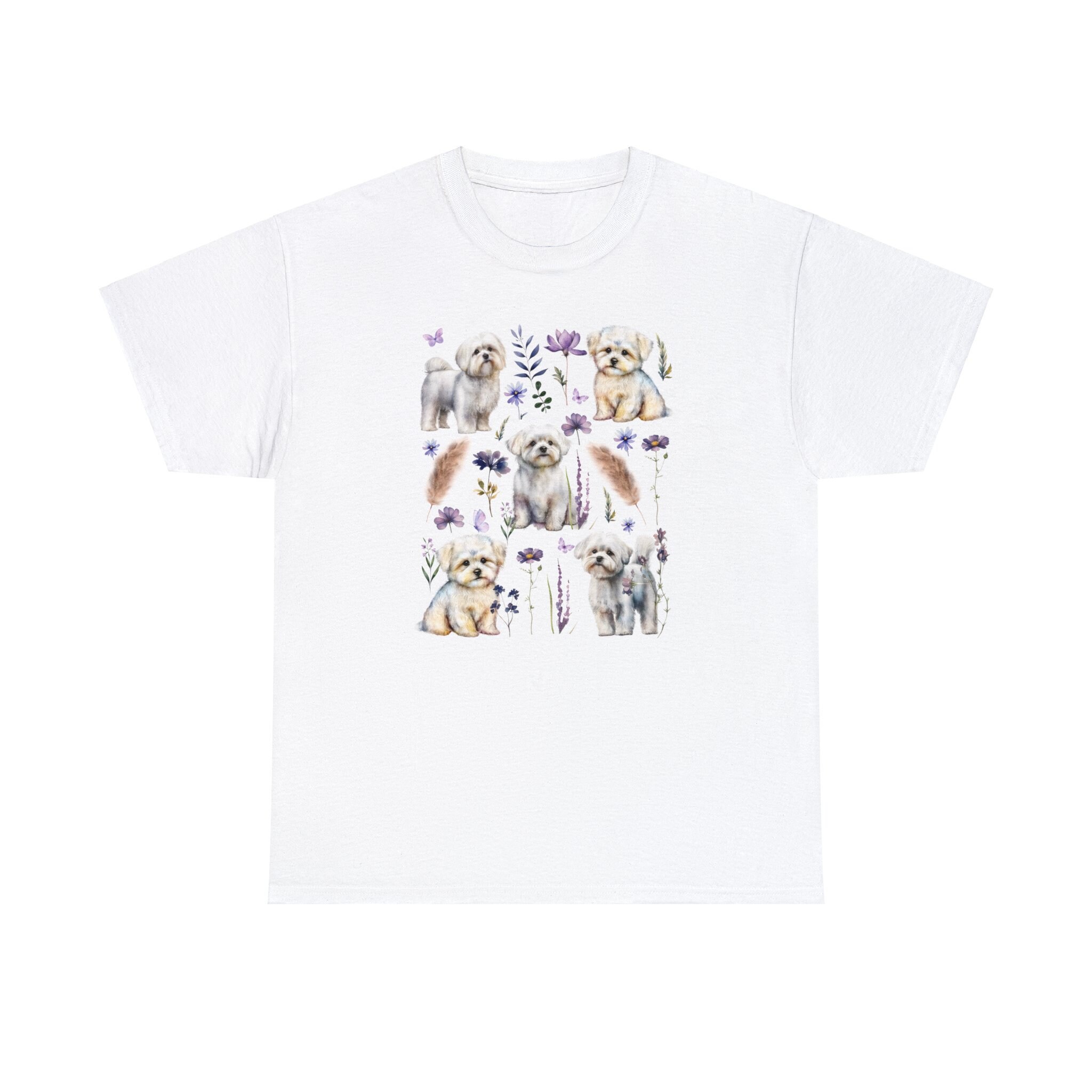 Maltese Shirt Maltese Dogs Tshirt Gifts for Maltese Lovers Maltese Mom ...