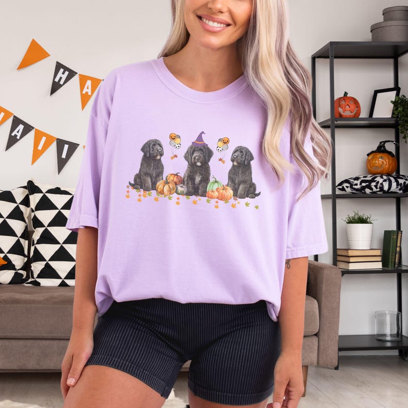 Comfort Colors Black Labradoodle Shirt Halloween Shirt Labradoodle ...