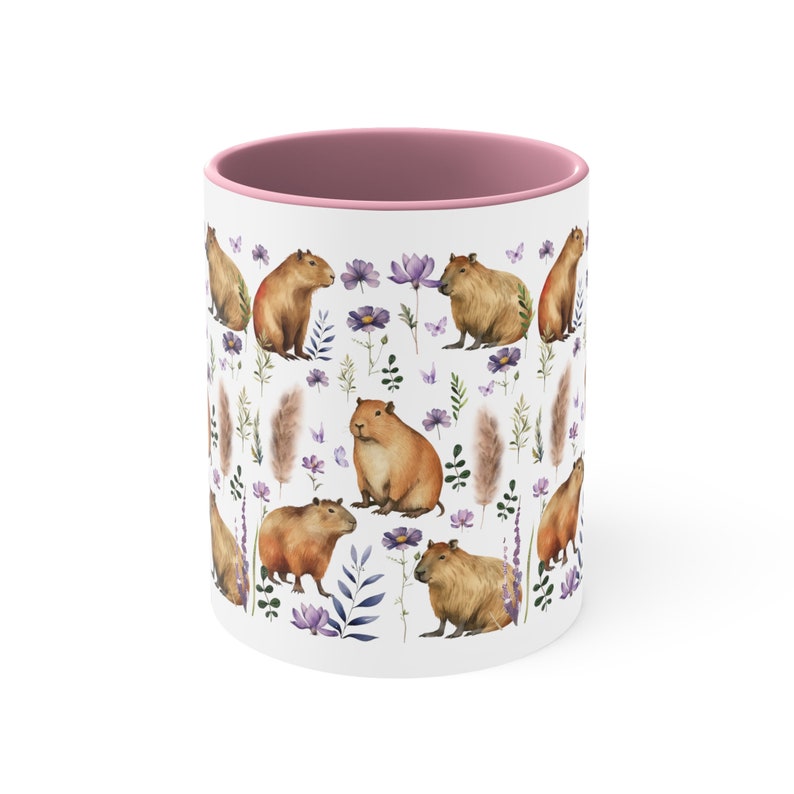 Capybara Mug Kawaii Mugs Capybara Coffee Cup Capybara Lover Coffee Mug ...