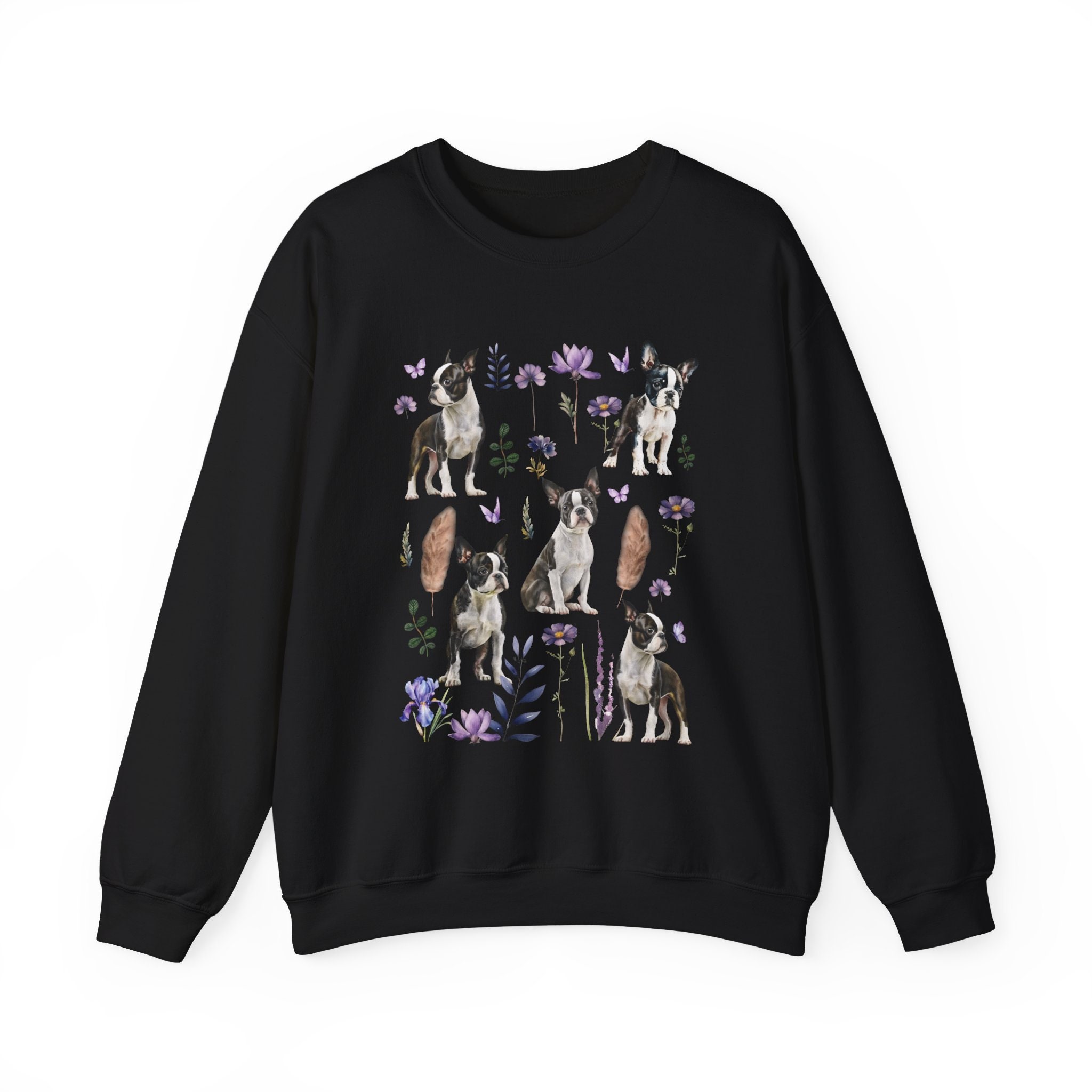 Boston Terrier Sweatshirt Boston Terrier Gifts Boston Terrier Sweater ...