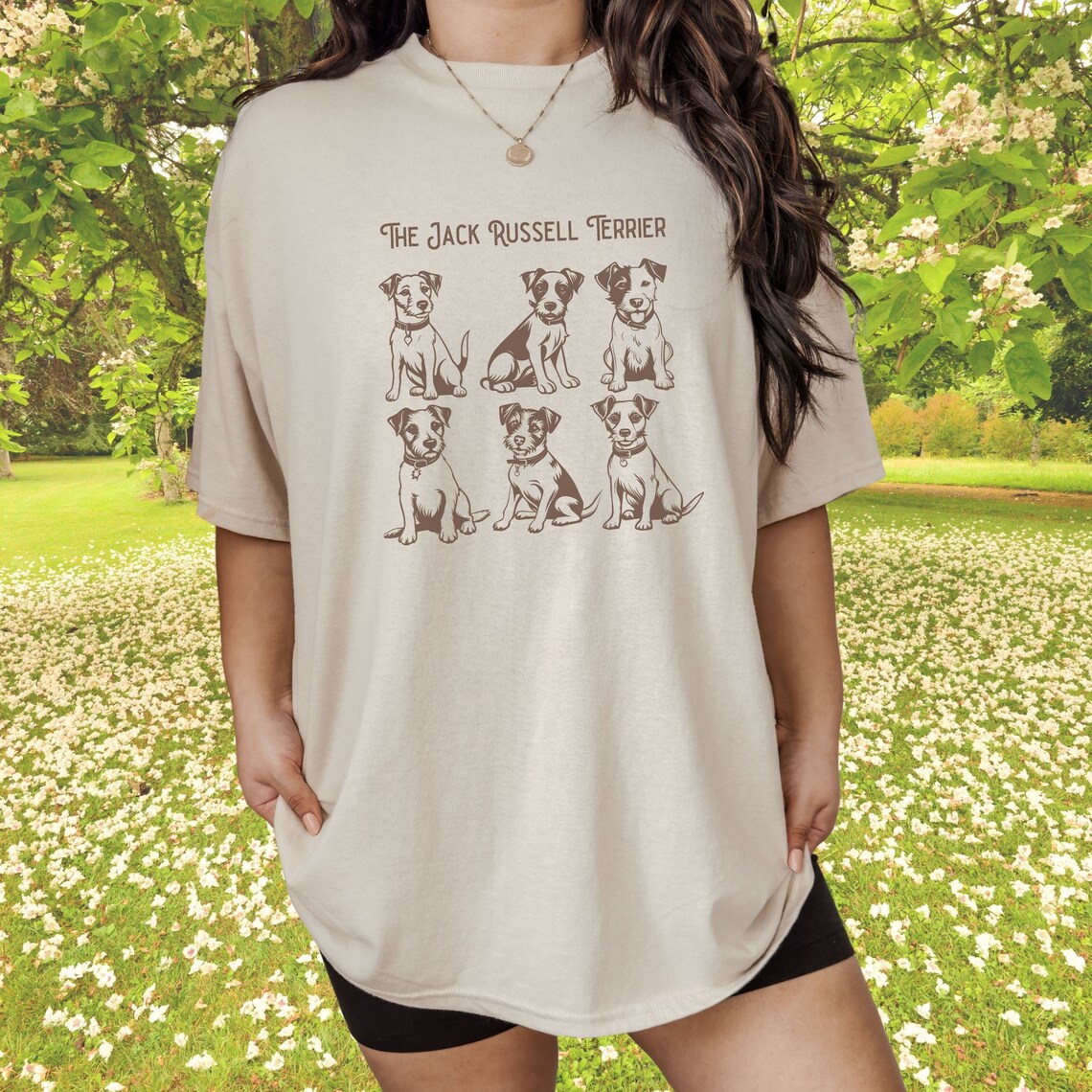 Jack Russell Terrier Shirt Jack Russell Terrier T-shirt Vintage Russell ...