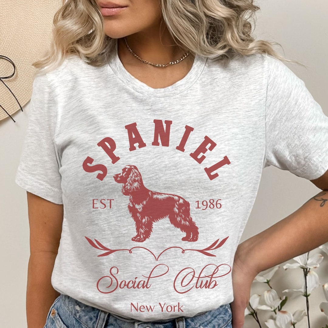 Personalized Cocker Spaniel Shirt Cocker Spaniel Gifts Spaniel Mama ...