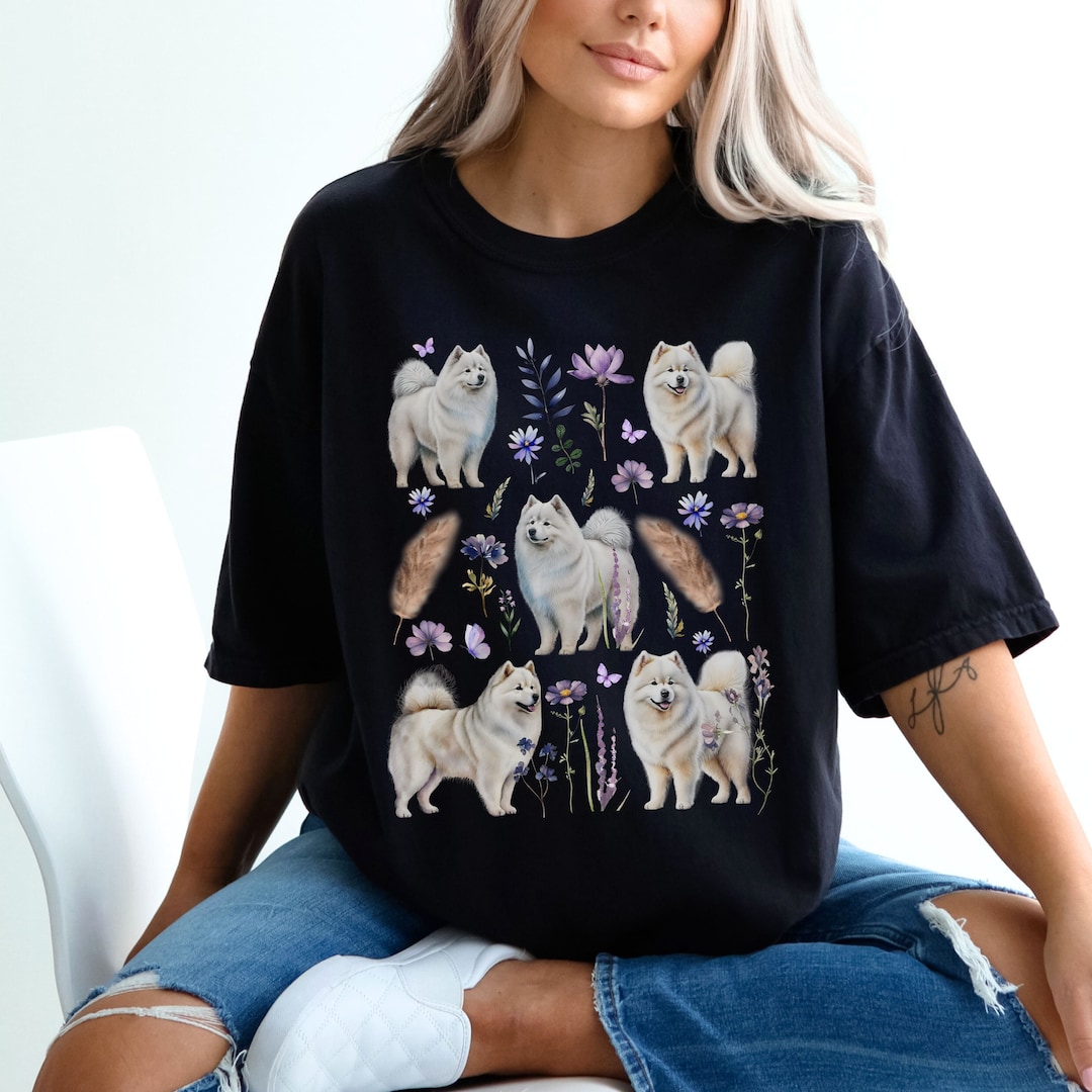 Samoyed Shirt Samoyed T Shirt Samoyed Gifts Samoyed Dog Tshirt Samoyed ...