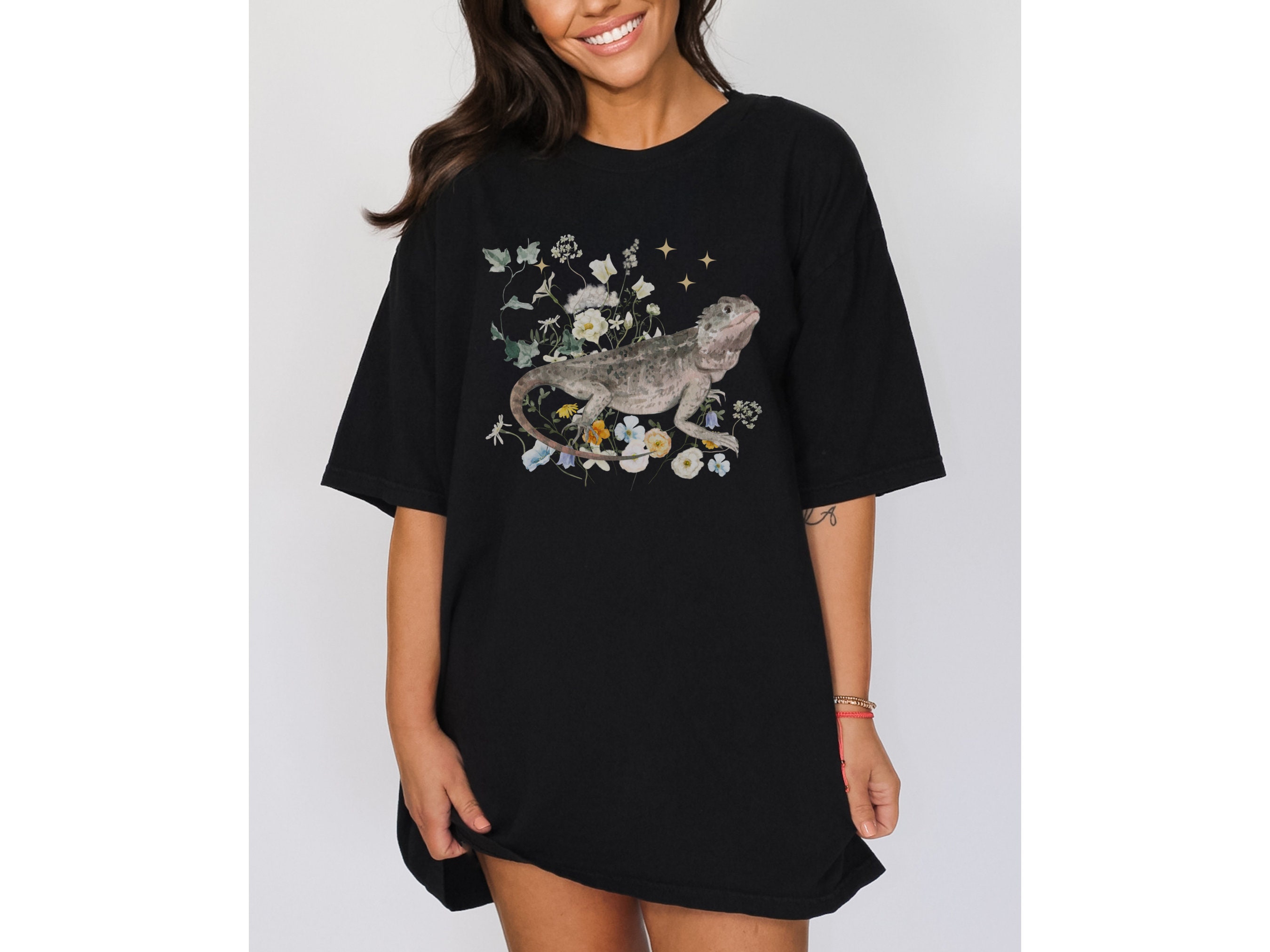 Bearded Dragon Shirt Bearded Dragon Tee Reptile Shirt Bearded Dragon ...