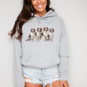 English Springer Spaniel Hoodie Springer Spaniel Hooded Sweatshirt ...