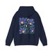 Boho Flowers Hoodie Botanical Nature Hoodie Retro Wavy Wildflower ...