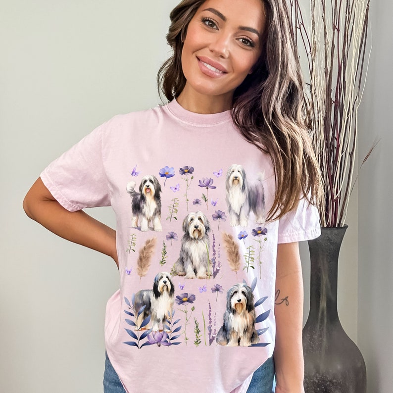 Bearded Collie Shirt Bearded Collie Gift Bearded Collie T Shirt Bearded ...