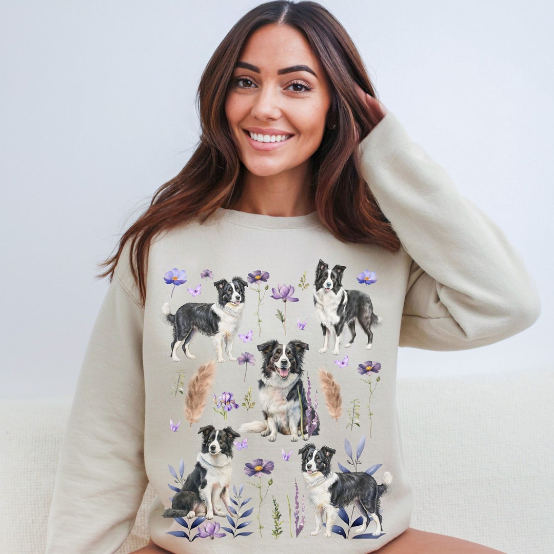 Border Collie Sweatshirt Border Collie Gifts Border Collie Mom Border ...