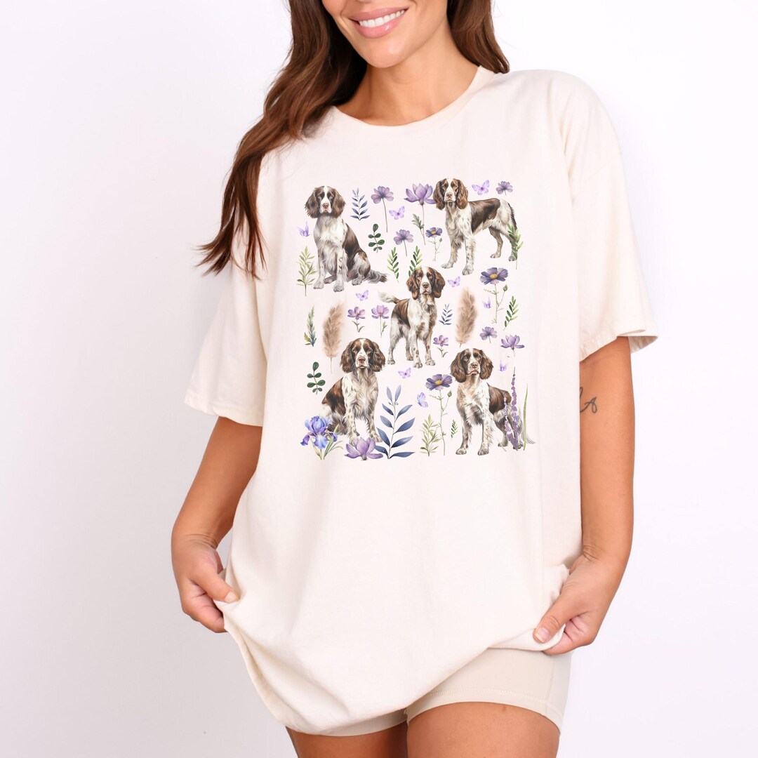 English Springer Spaniel Shirt Springer Spaniel Gifts Springer Spaniel ...