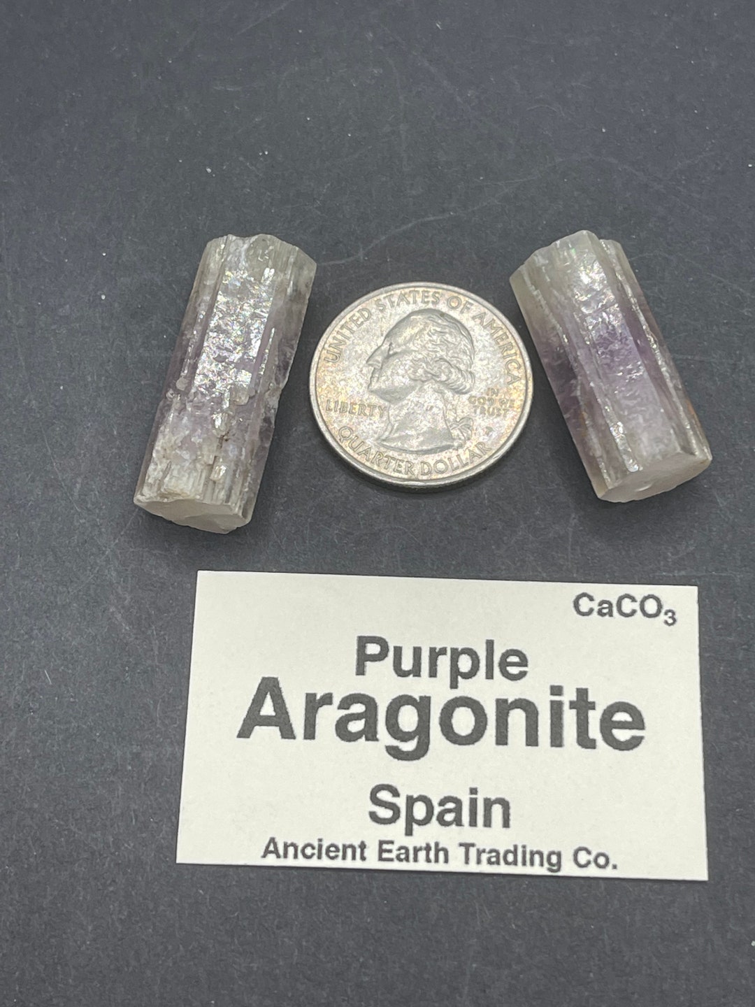 Rare Purple Aragonite From Spain - Etsy