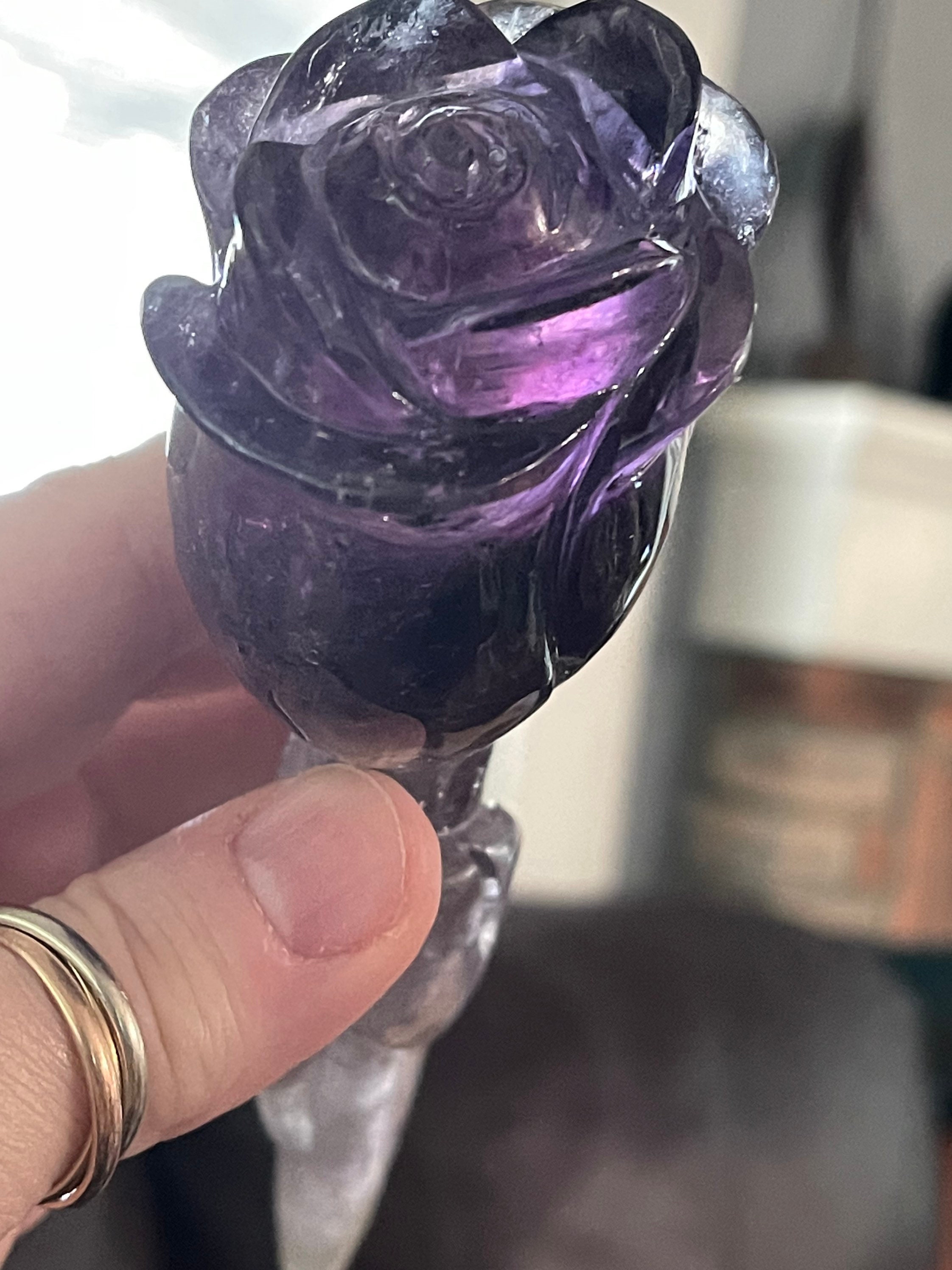 Amethyst Rose Rose - Etsy