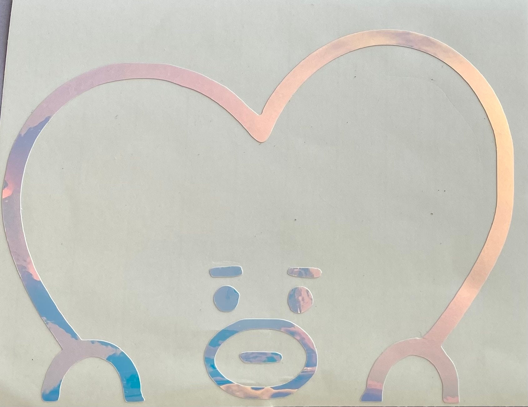 BT21 Tata Car/window Decal - Etsy