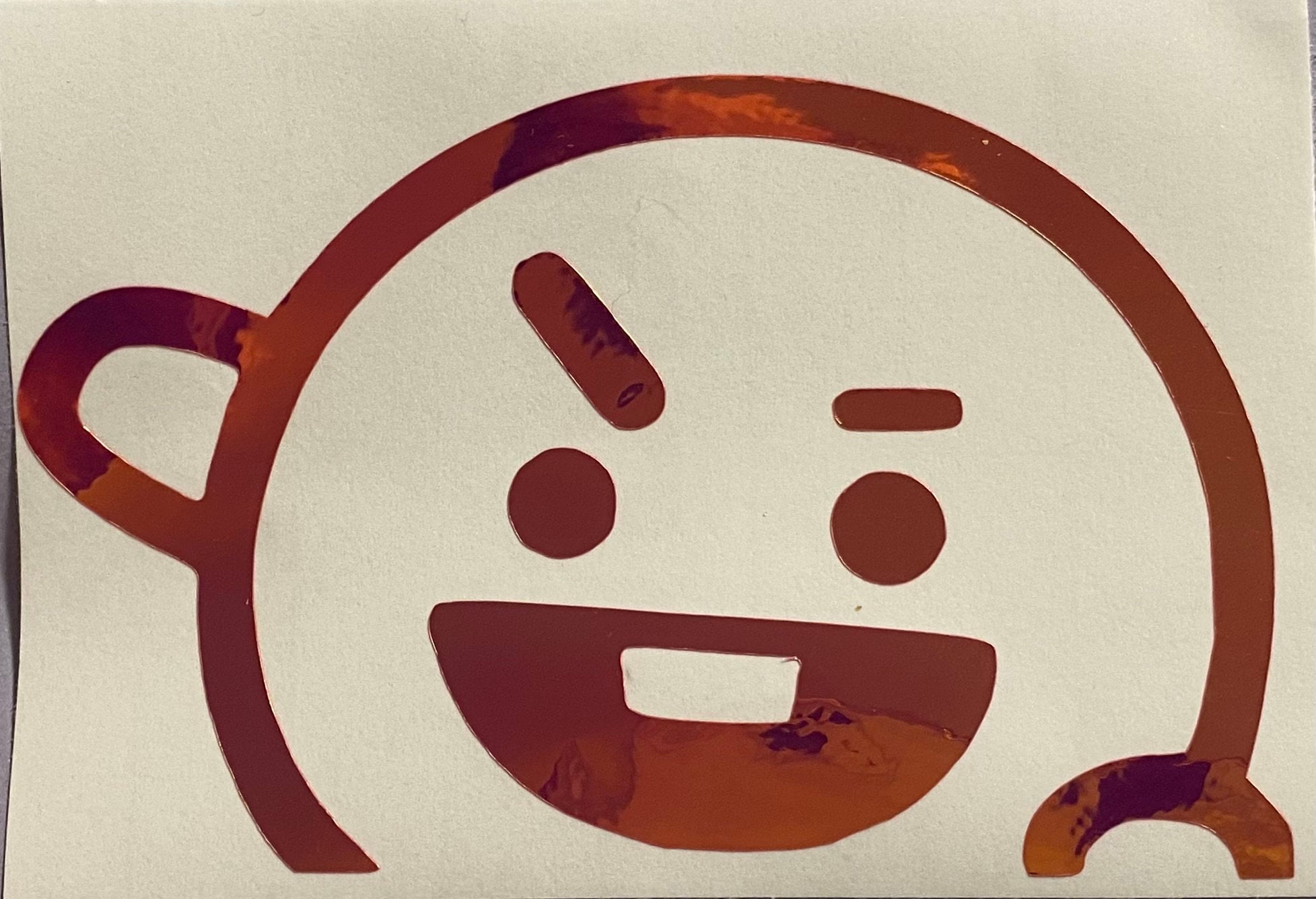 BT21 Shooky Car/window Decal - Etsy