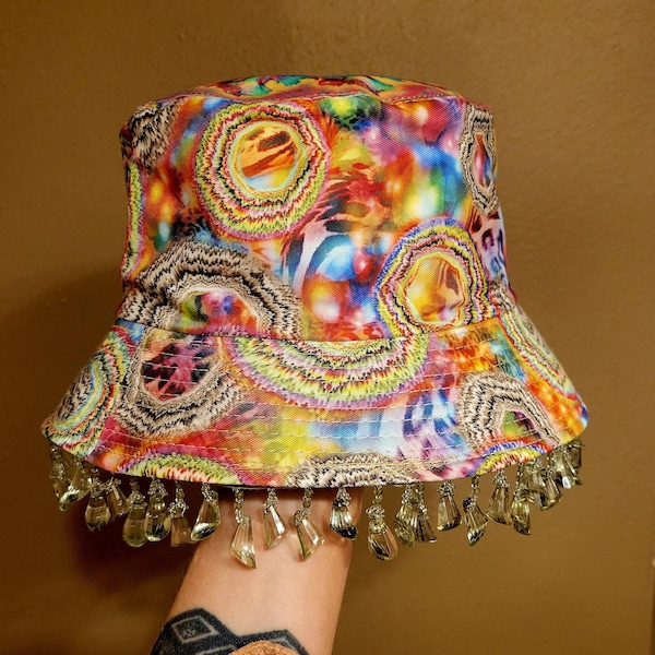 Patchwork Bucket Hat - Etsy