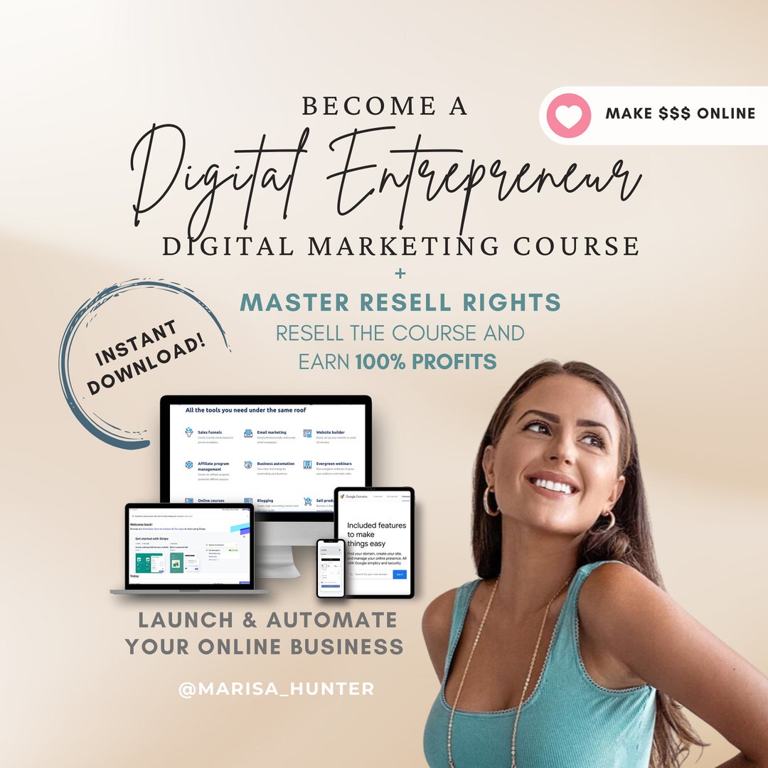 Digital Marketing Training Course With Master Resell Rights | MRR ...