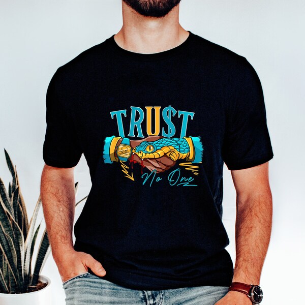 Trust No One Svg - Etsy