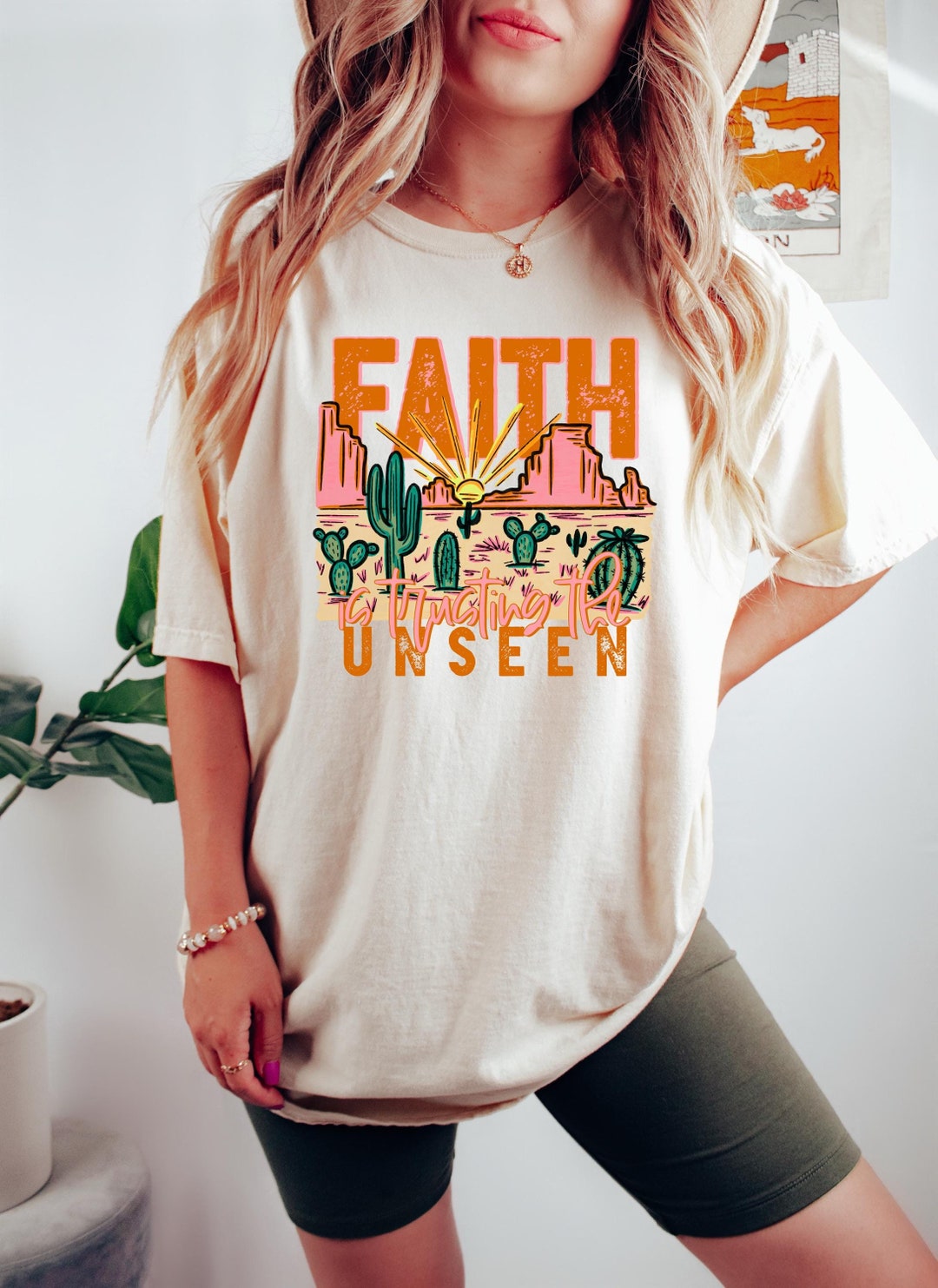 Faith is Trusting the Unseen Shirt, Religious Shirt, Christian Shirt ...