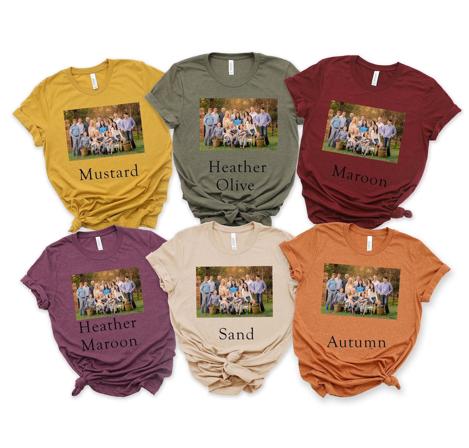 Personalized Shirt for Family Photo T-shirt Custom Photo - Etsy