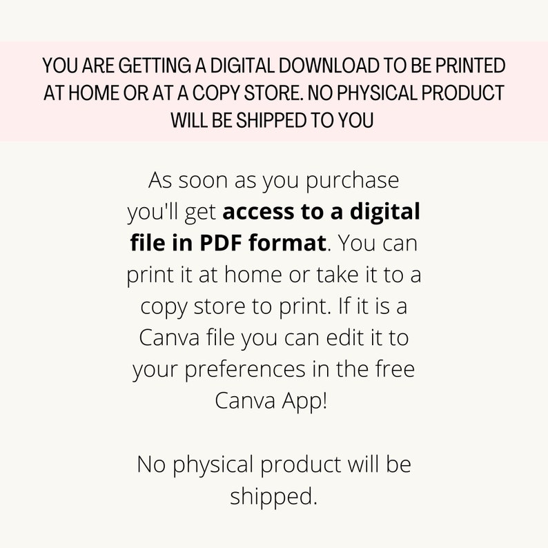 Printable Digital Download Weekly Chore Chart, Daily Checklist for ...