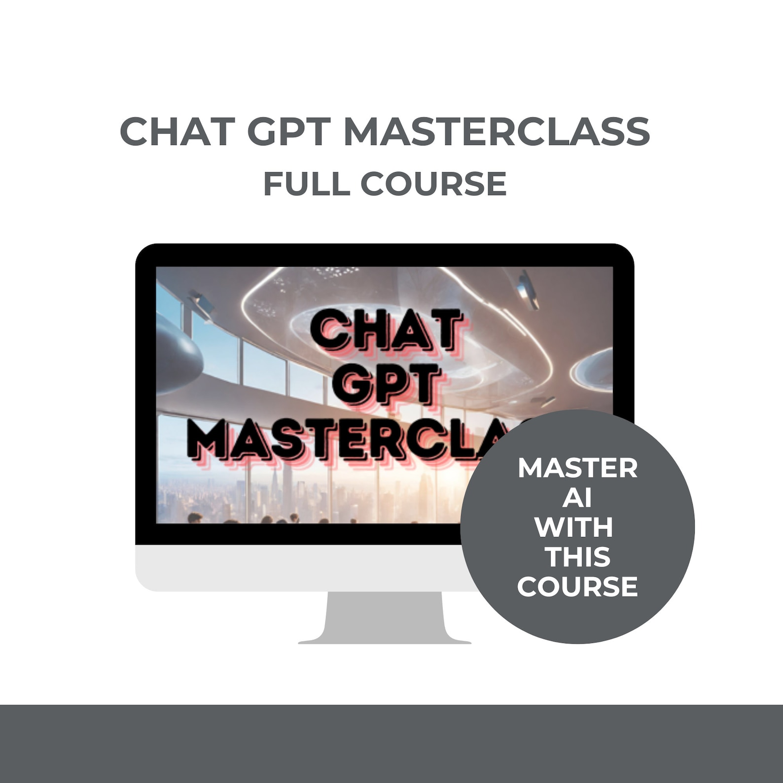 Chat GPT Masterclass, AI Course, Learn AI, Done for You, Resell Rights Included, Learn to ...