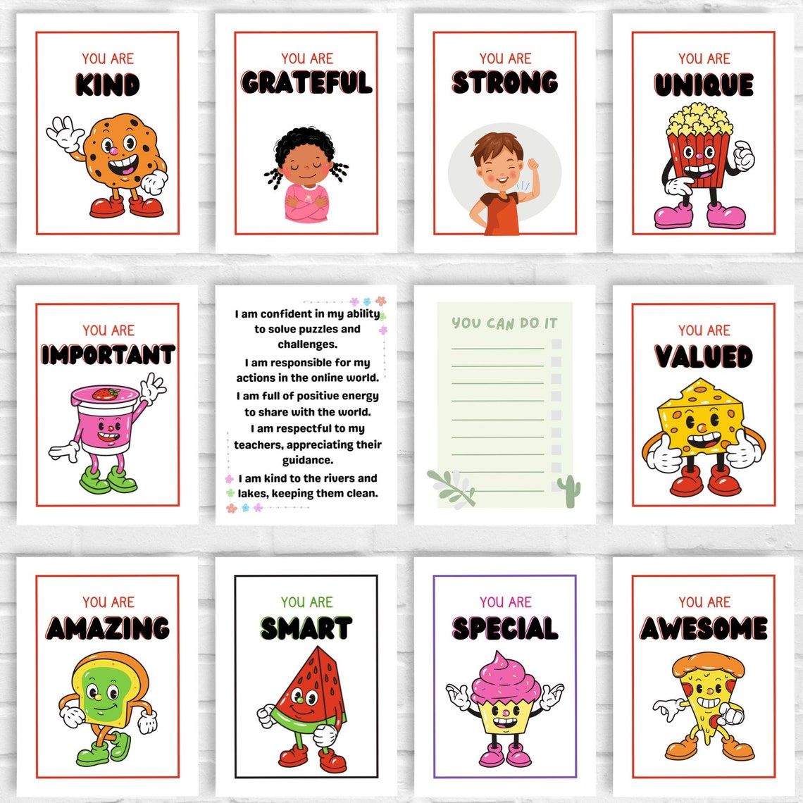 300 Affirmations for Children, Daily Affirmations, Kids Daily ...