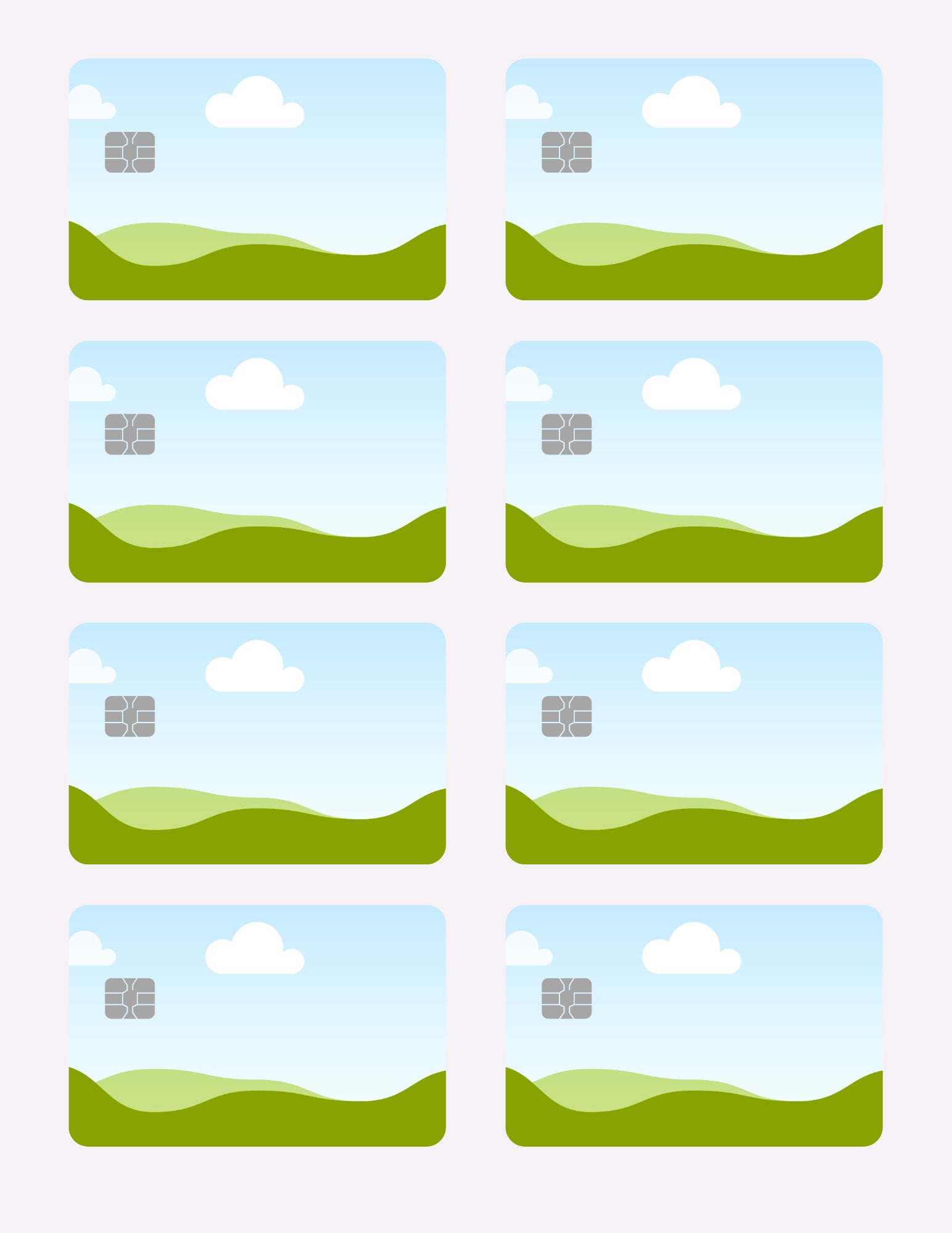 Credit Card Skin, Debit Card Skin, Credit Card Skin Template, Debit ...