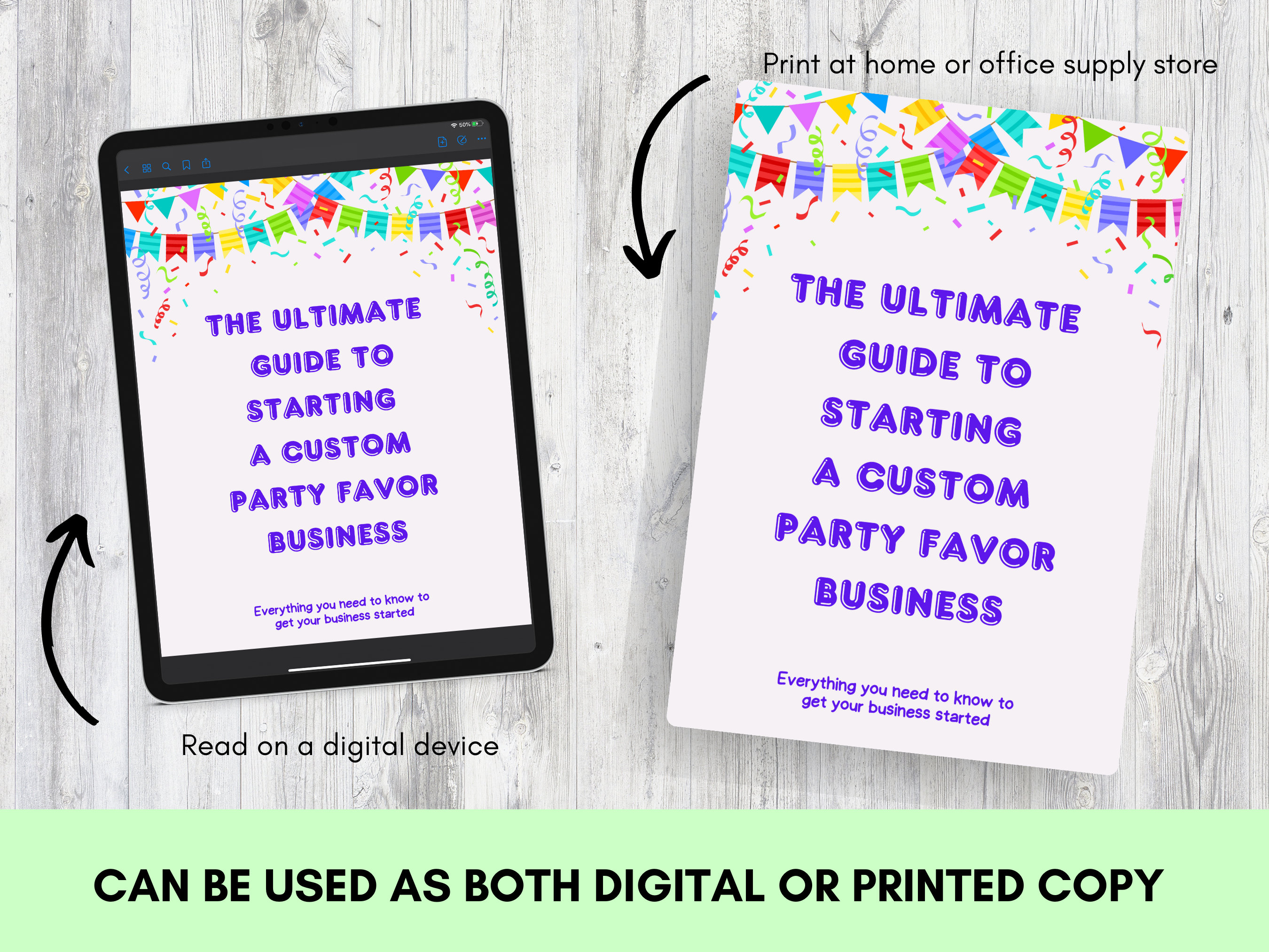 The Ultimate Guide to Starting A Custom Party Favor Business Ebook ...