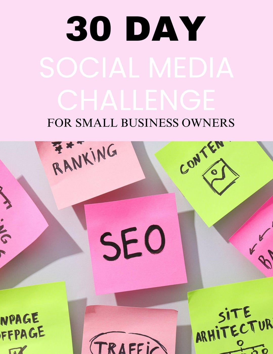 30 Day Social Media Challenge, Small Business Social Media Challenge ...