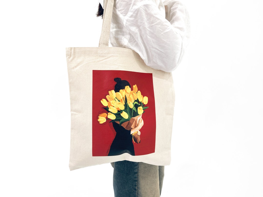 Handcrafted Tote Bag by Illustrator eco Bag - Etsy