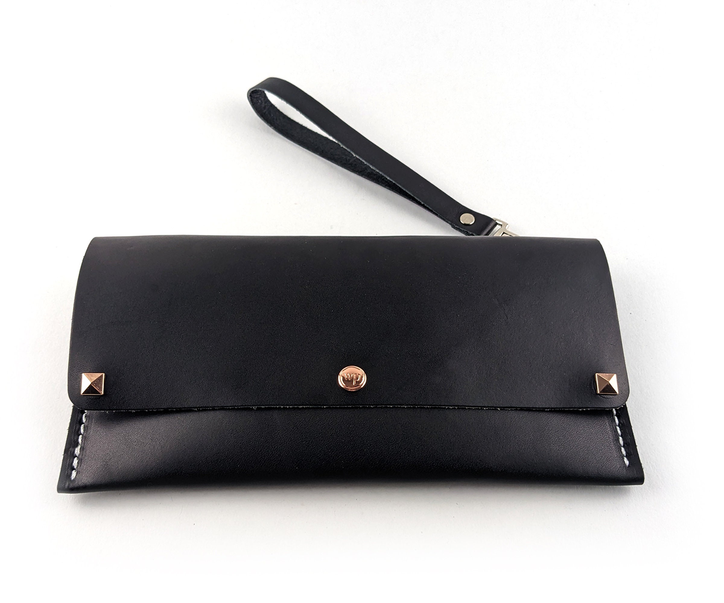 Leather Crossbody Wallet/shoulder Purse for Cell Phone/clutch/black ...