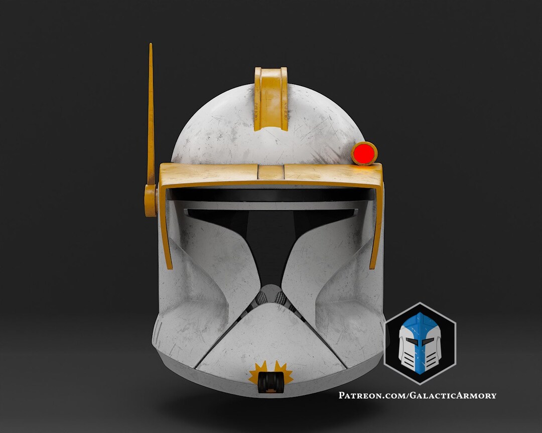 Phase 1 Commander Clone Trooper Helmet, 3D PRINTED - Etsy