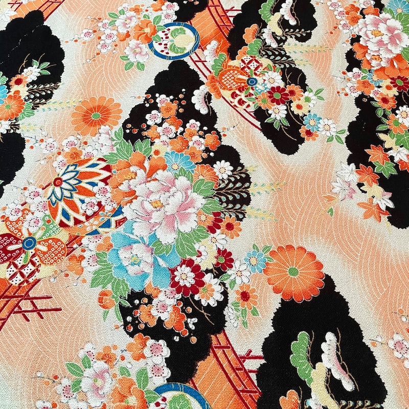 Japanese Chirimen - Etsy