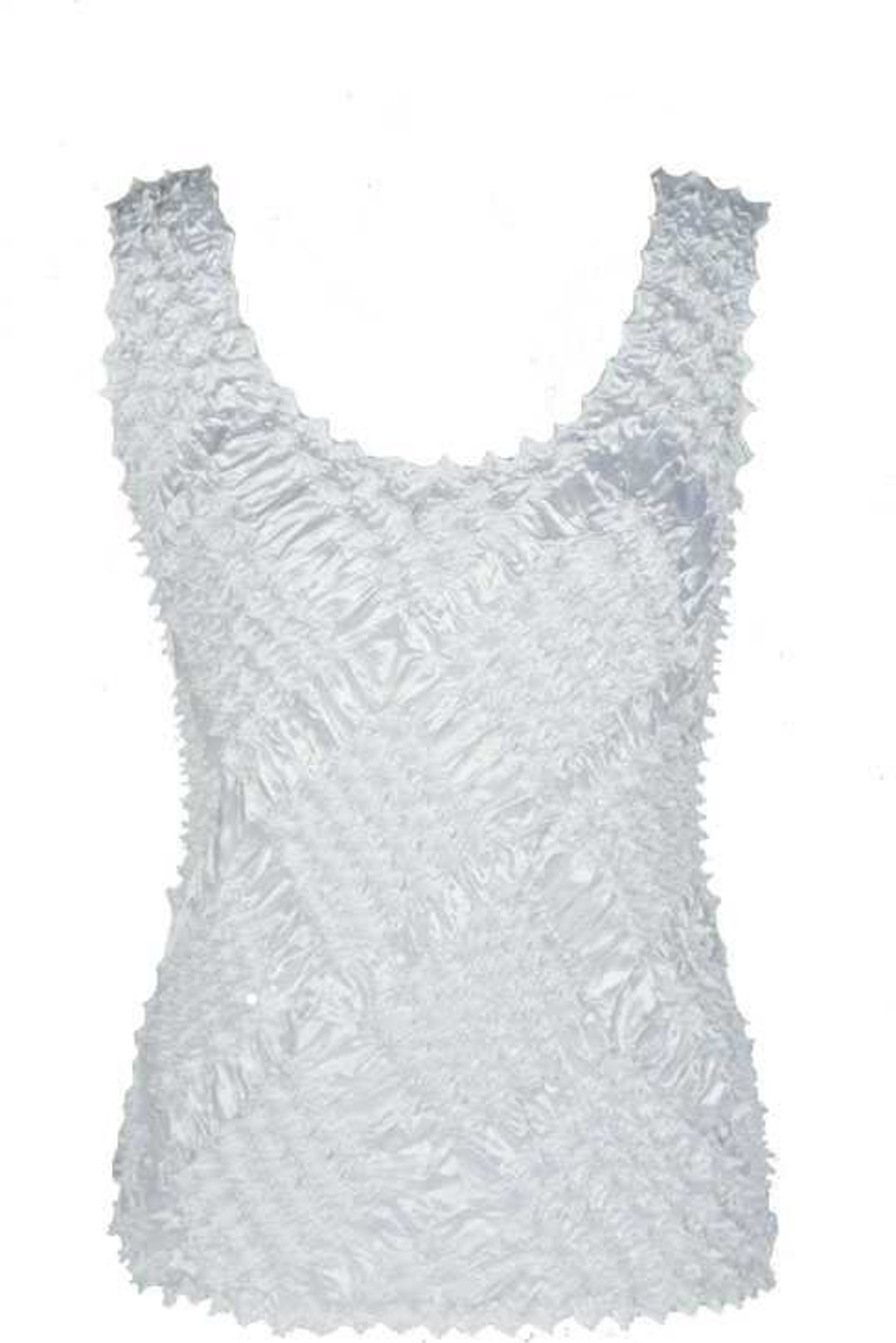 Pineapple Style Magic Popcorn WHITE Tank Top, One Size Fits UP to XL ...