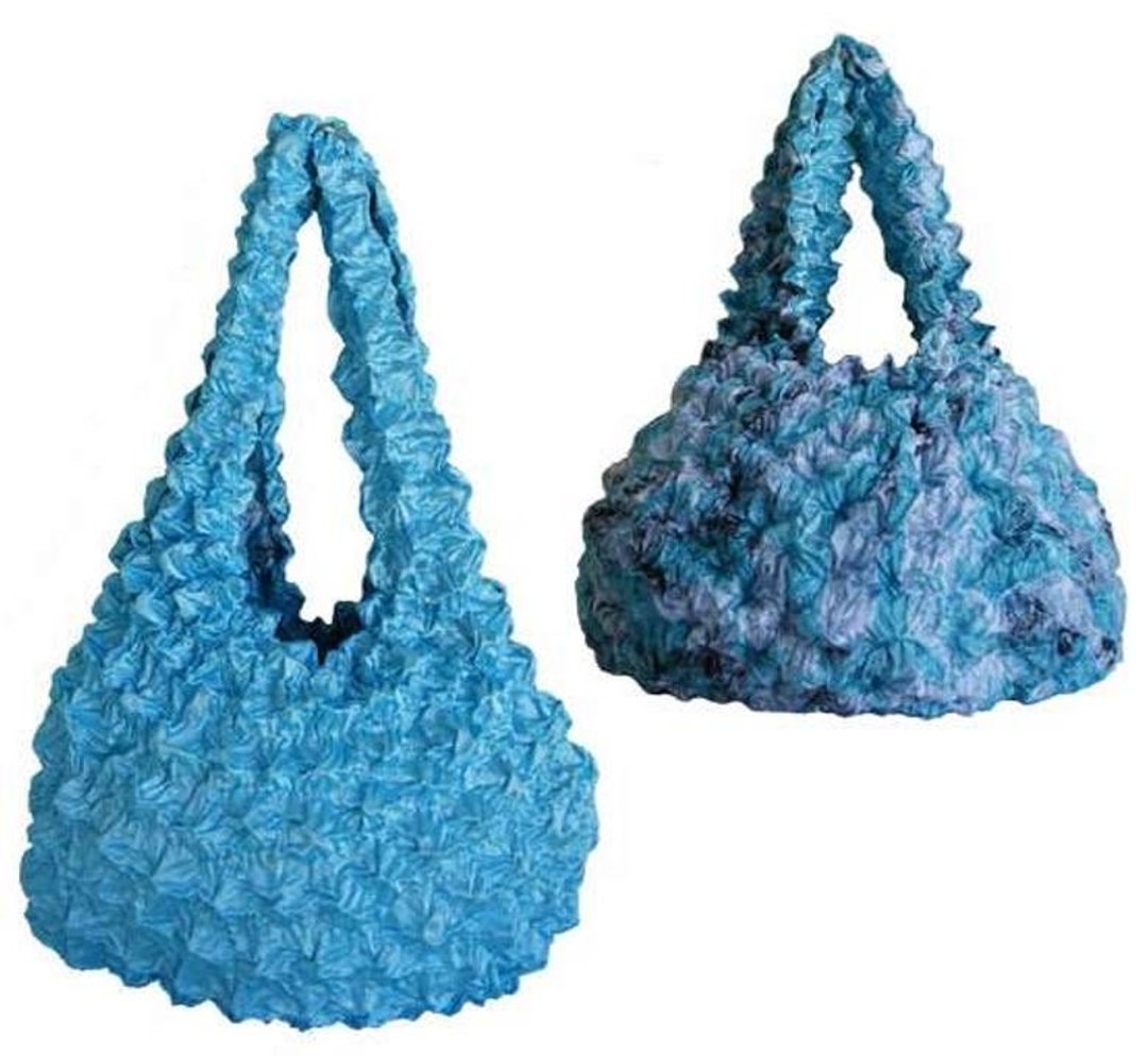 Magic Popcorn Reversible Purse, Stretchy Bag, Strong Tote, Solid Color ...