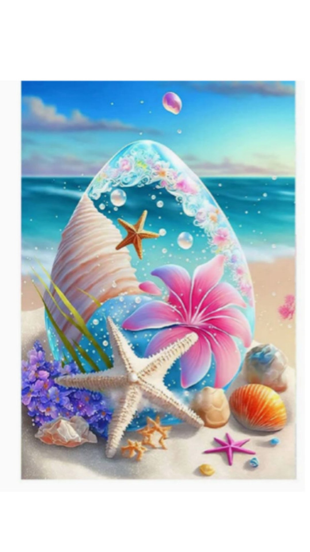 Diamond Art Painting Kit, DIY Full ROUND Drill Bead, 11.8” X 15.7 ...