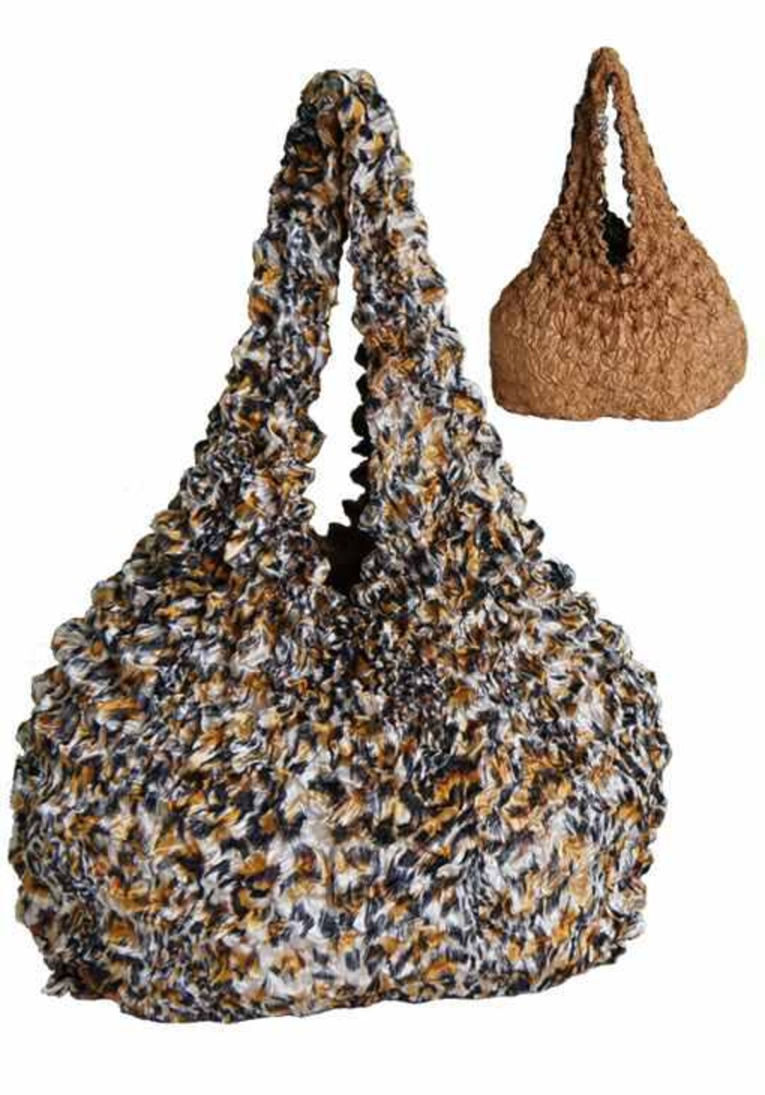 NEW Reversible Magic Popcorn Purse, Stretchy Bag, Strong Tote, Animal ...