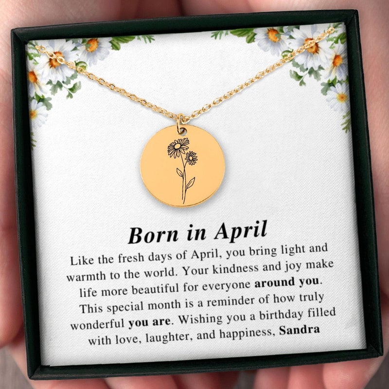 April Birthday - Etsy