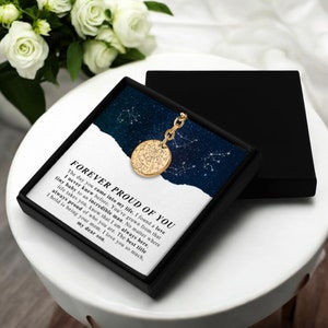 21st Birthday Gift for Son, Custom Star Map Keychain by Date ...