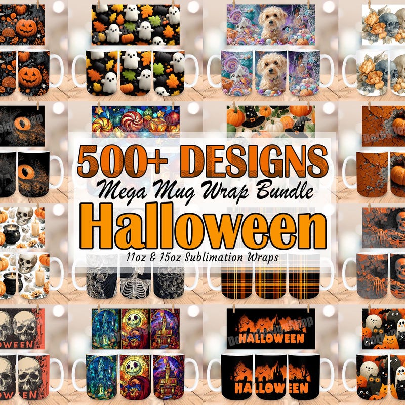 Halloween Mug Pictures - Etsy