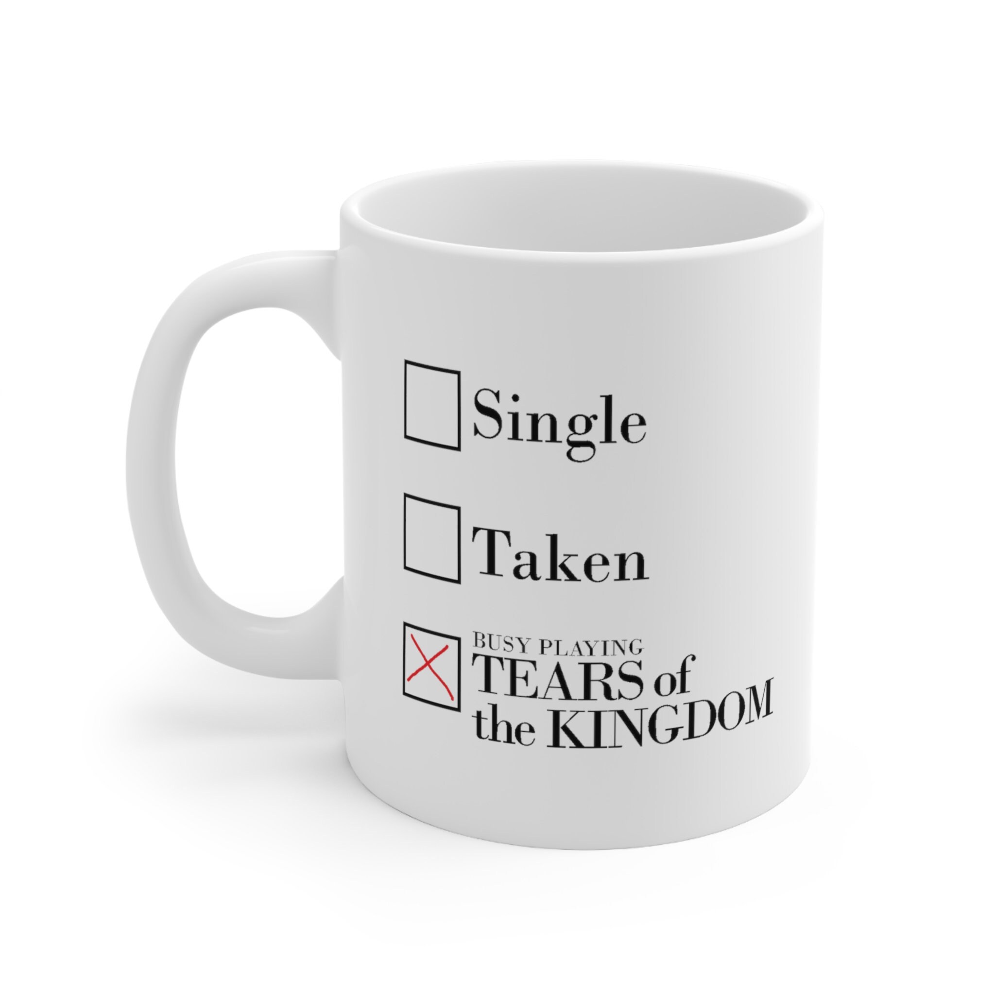 Busy Playing Tears of the Kingdom Mug, Gamer Mug, Funny Gaming Mug ...