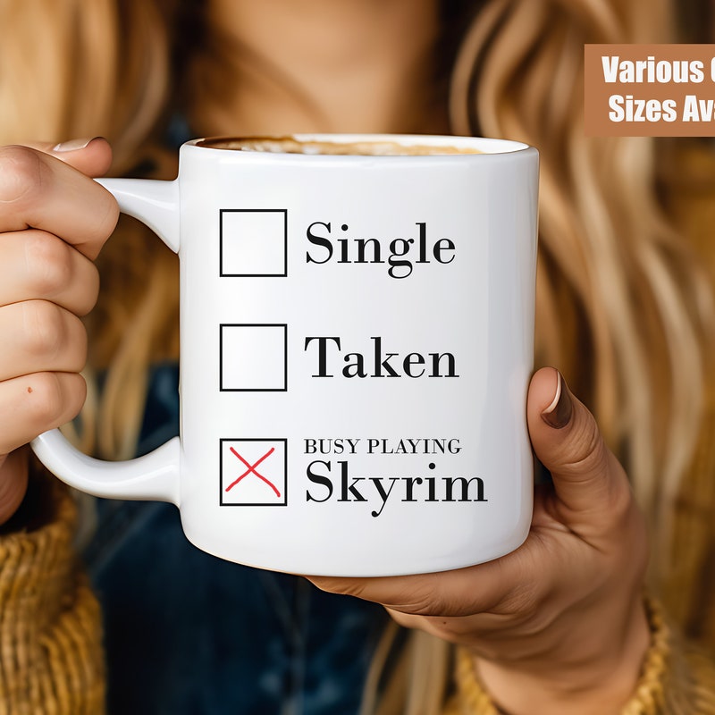 Skyrim Mug - Etsy
