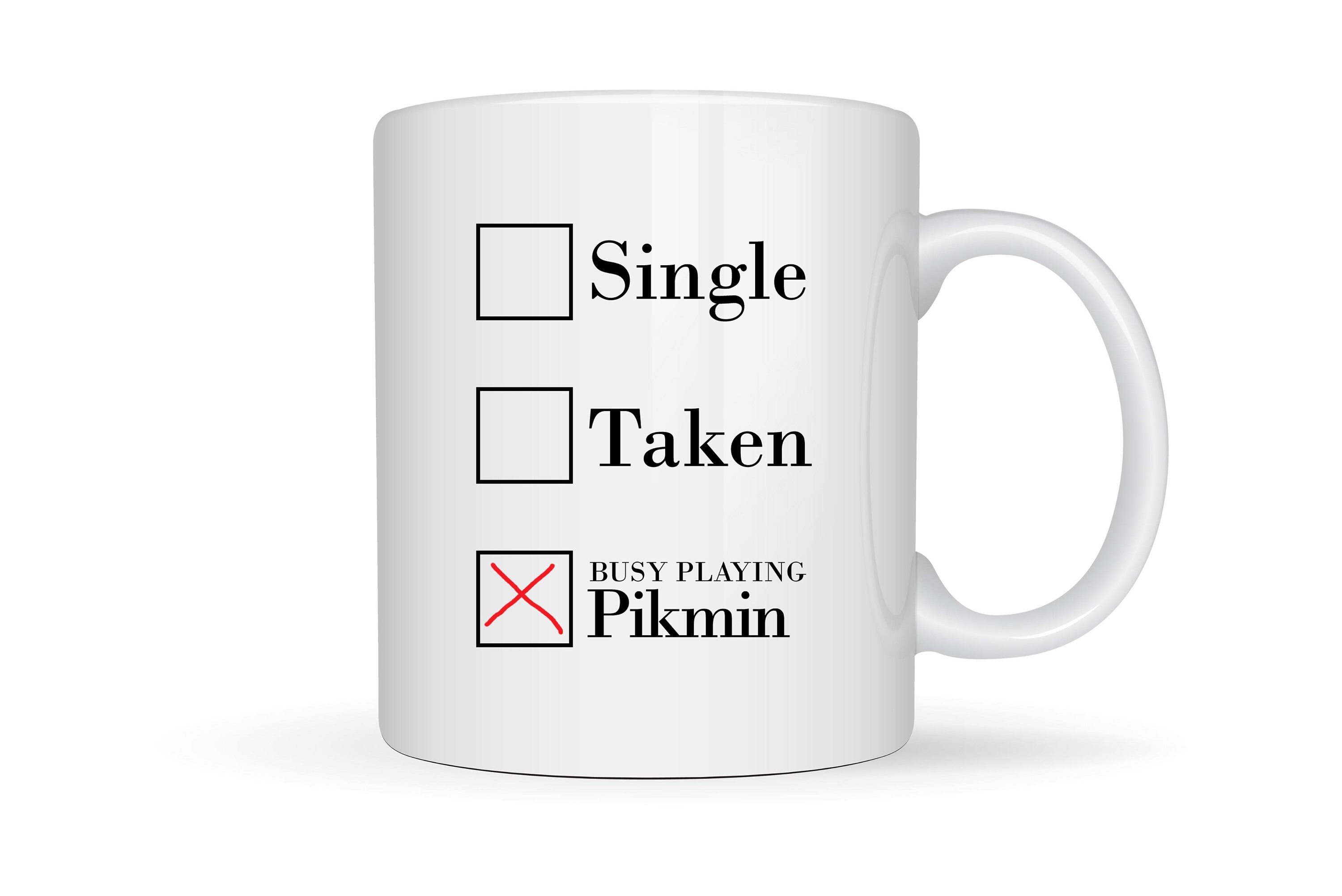Busy Playing Pikmin Mug Gamer Mug Pikmin Mug Funny Gaming - Etsy