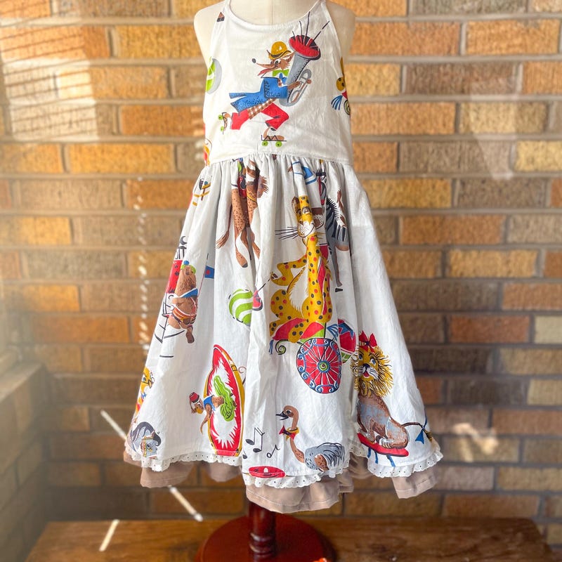 Circus Dress - Etsy
